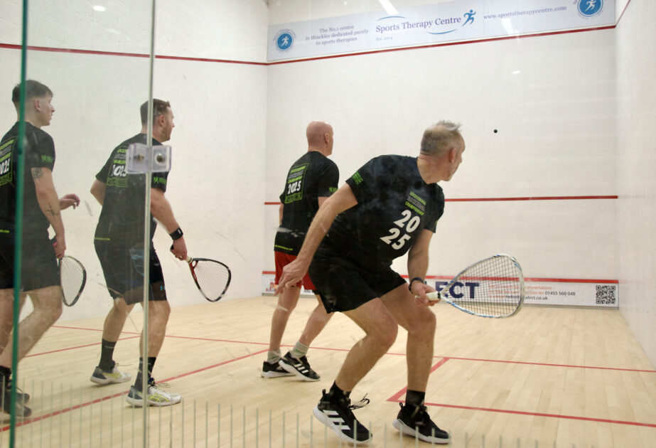 Big winners with the big ball at… – Hinckley Squash & Racketball Club